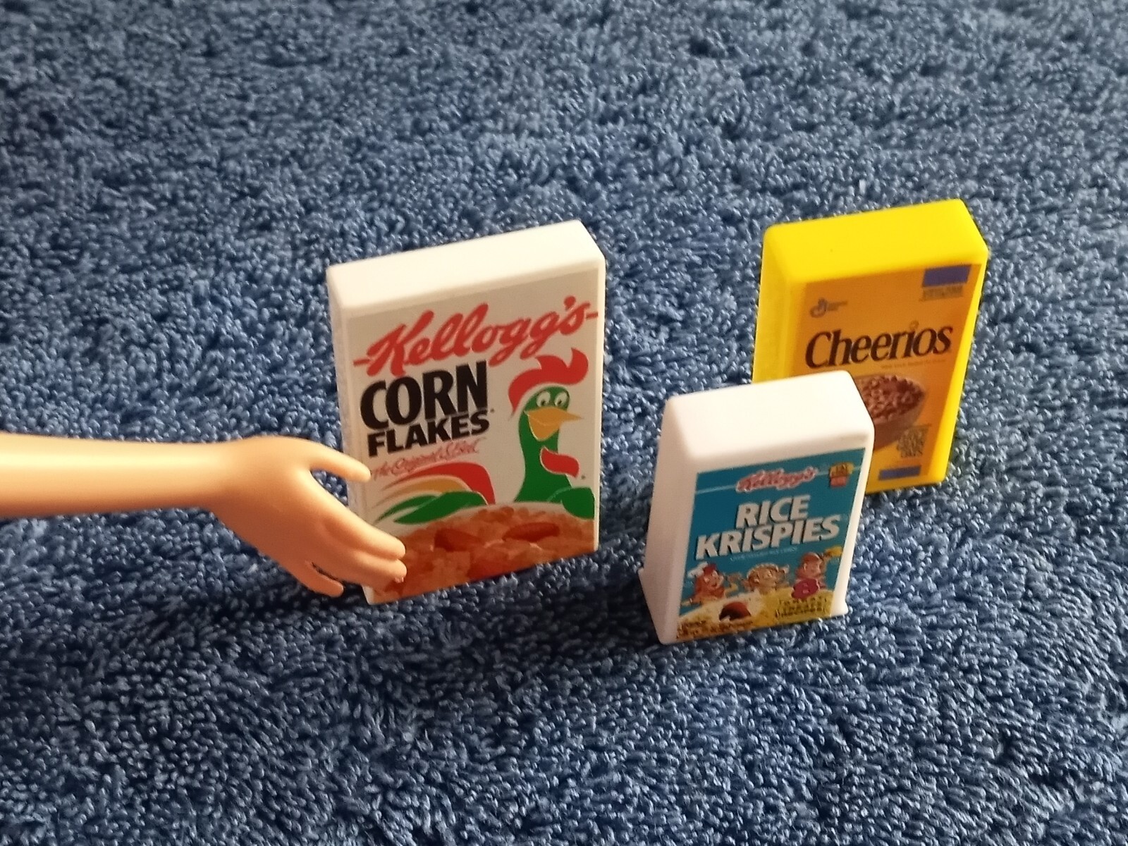 Vtg Lot Barbie Cheerios Cornflakes Rice Krispies Kelloggs Dollhouse ...