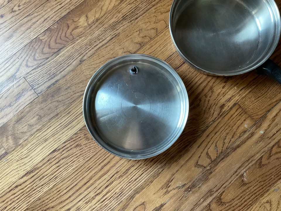 Royal Prestige By Ekco 9” Frying Pan Skillet Tri-Clad Stainless Steel ...