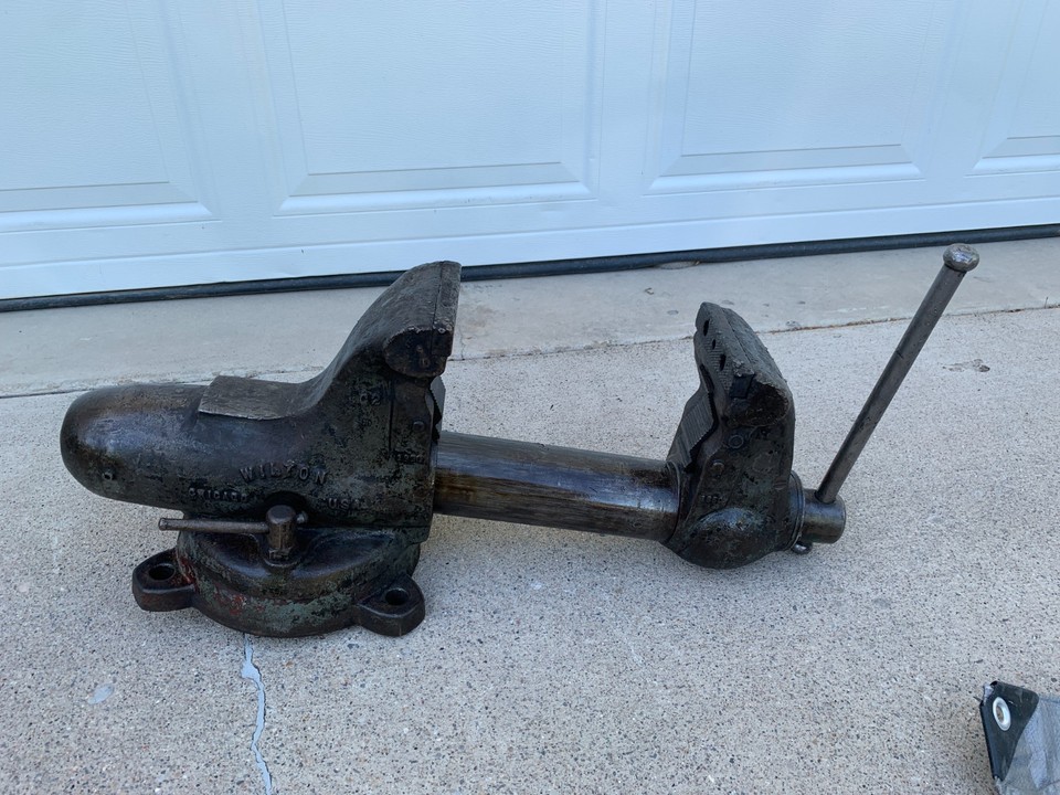 Vintage Wilton C2 Bullet Vise 8.5" Jaw Swivel Base Combination Pipe ...