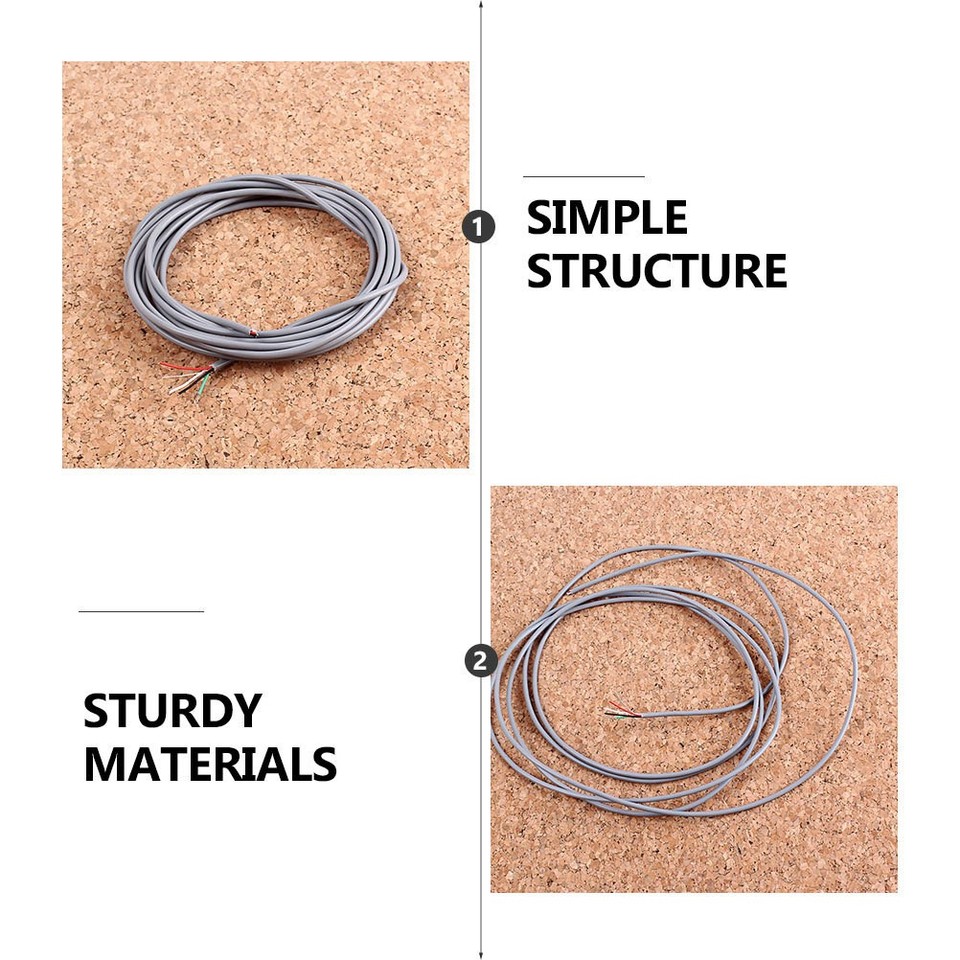 3 Meter 5-Conductor Shielded Wire Guitar Circuit Wiring Wire Pickup ...