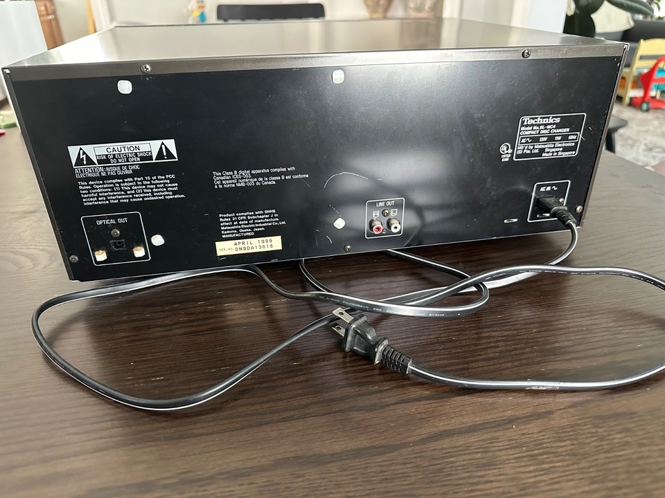Technics SL-MC4 MASH CD Compact Disc Changer 60+1 | Working | SLMC4 ...