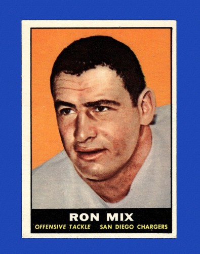 1961 Topps Set-Break #168 Ron Mix NR-MINT *GMCARDS* | eBay