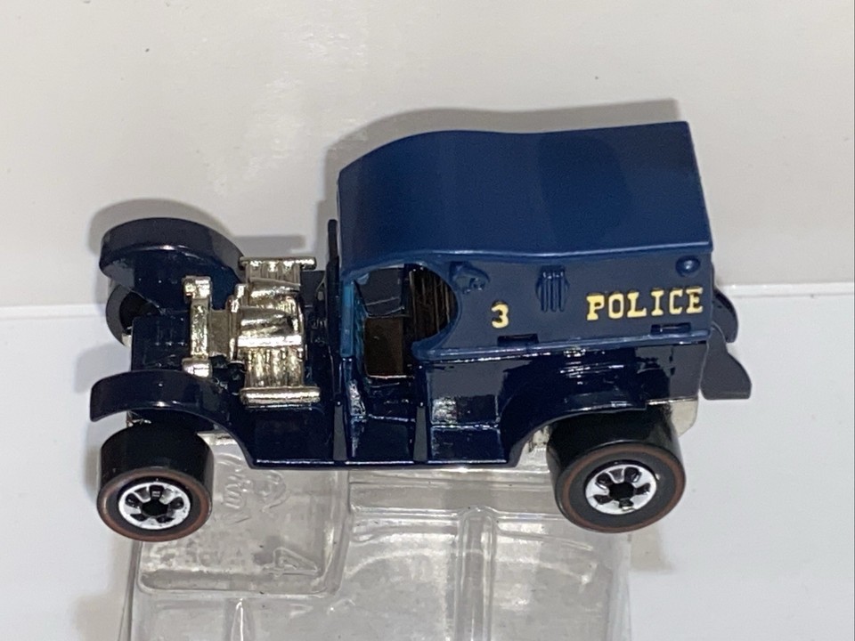 Hot Wheels-25th Anniversary-Commemorative-Paddy Wagon-Redline, Metal ...