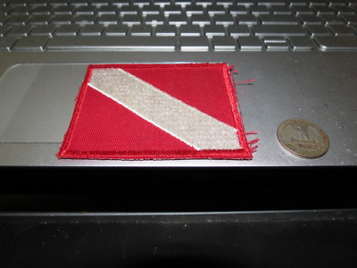 Scuba Dive - Diver Down Flag Patch 1960'S | eBay