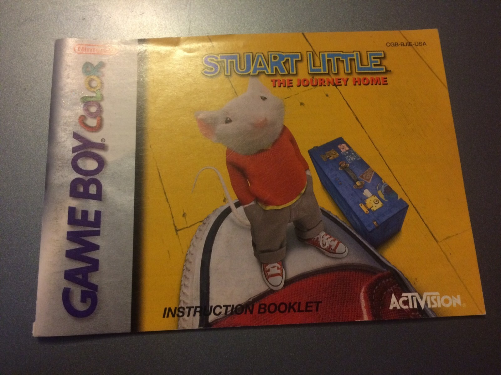 Stuart Little The Journey Home Nintendo Gameboy Color GBC Game Boy ...