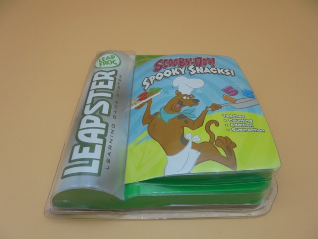 LeapFrog Leapster Scooby-doo Spooky Snacks Learning Game Cartridge ...