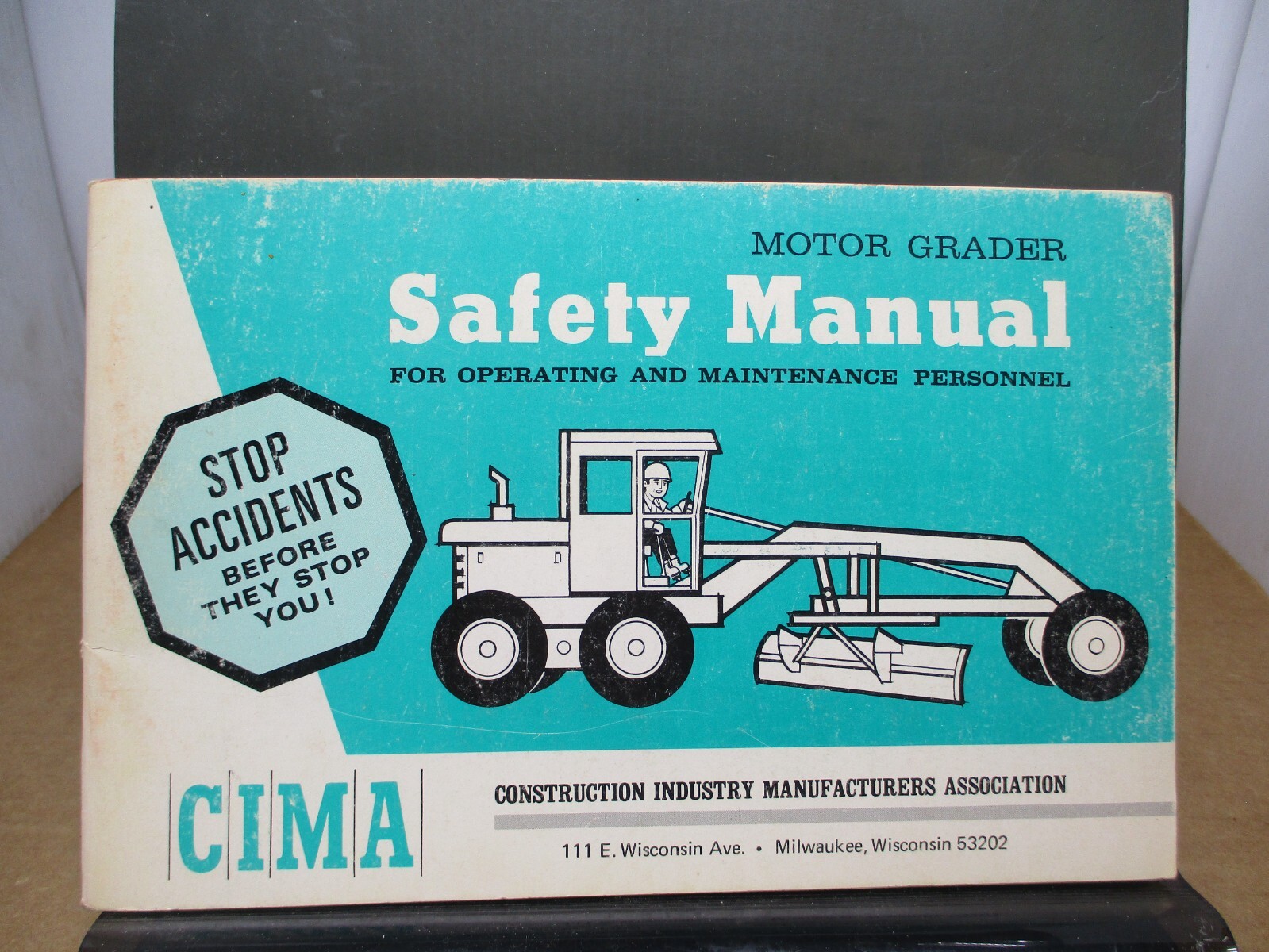 CIMA Safety Operators Maintenance MANUAL MOTOR GRADER | eBay