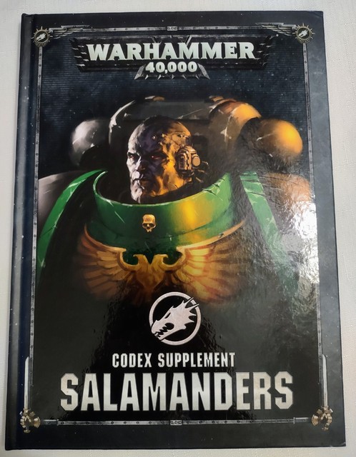 Codex Salamanders Supplement Warhammer 40k BRAND 8th Edition for sale ...