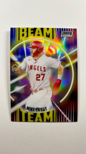 2022 Stadium Club Chrome Beam Team Mike Trout #BT-6 Insert | eBay