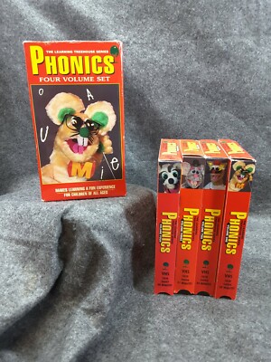 Learning Treehouse Series Phonics 4 Volume VHS Box Set Rare Children | eBay