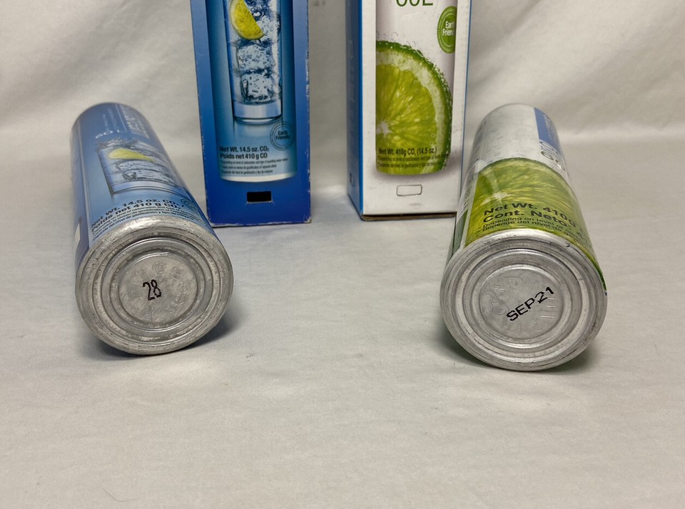 SodaStream 60L CO2 Cylinder Replacement Canister C02 Soda Stream (Full ...