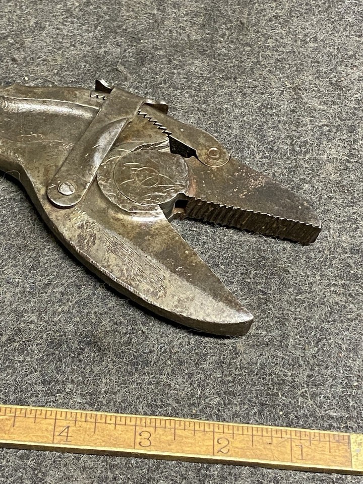 Rare Antique Wrench Adjustable 12” Shark Alligator Wrench By RICHARDS ...