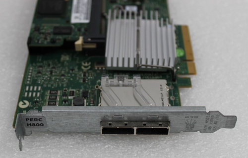 DELL PERC H800 512MB SAS DUAL PORT RAID CONTROLLER Battery NCHRW H40PG ...