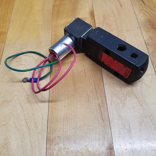 ASCO EF8551A1MS Inline Spool Valve, Direct Mount, 1/4" Pipe, 110-120V ...