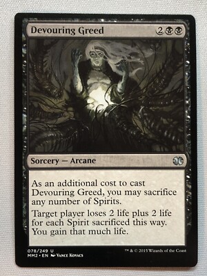 MTG Devouring Greed 78 - Modern Masters 2015 | eBay