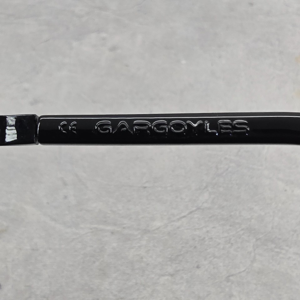 Gargoyles Sunglasses Authentic Arnold Terminator 85s Clear Lens Black ...