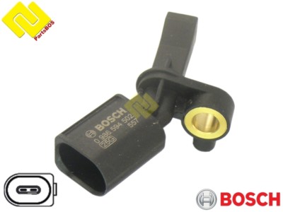 BOSCH 0986594502 WHEEL SPEED SENSOR ABS SENSOR, for VAG 6Q0927807A ...