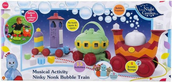 In the Night Garden Ninky Nonk Musical Activity Bubble Train Set for ...