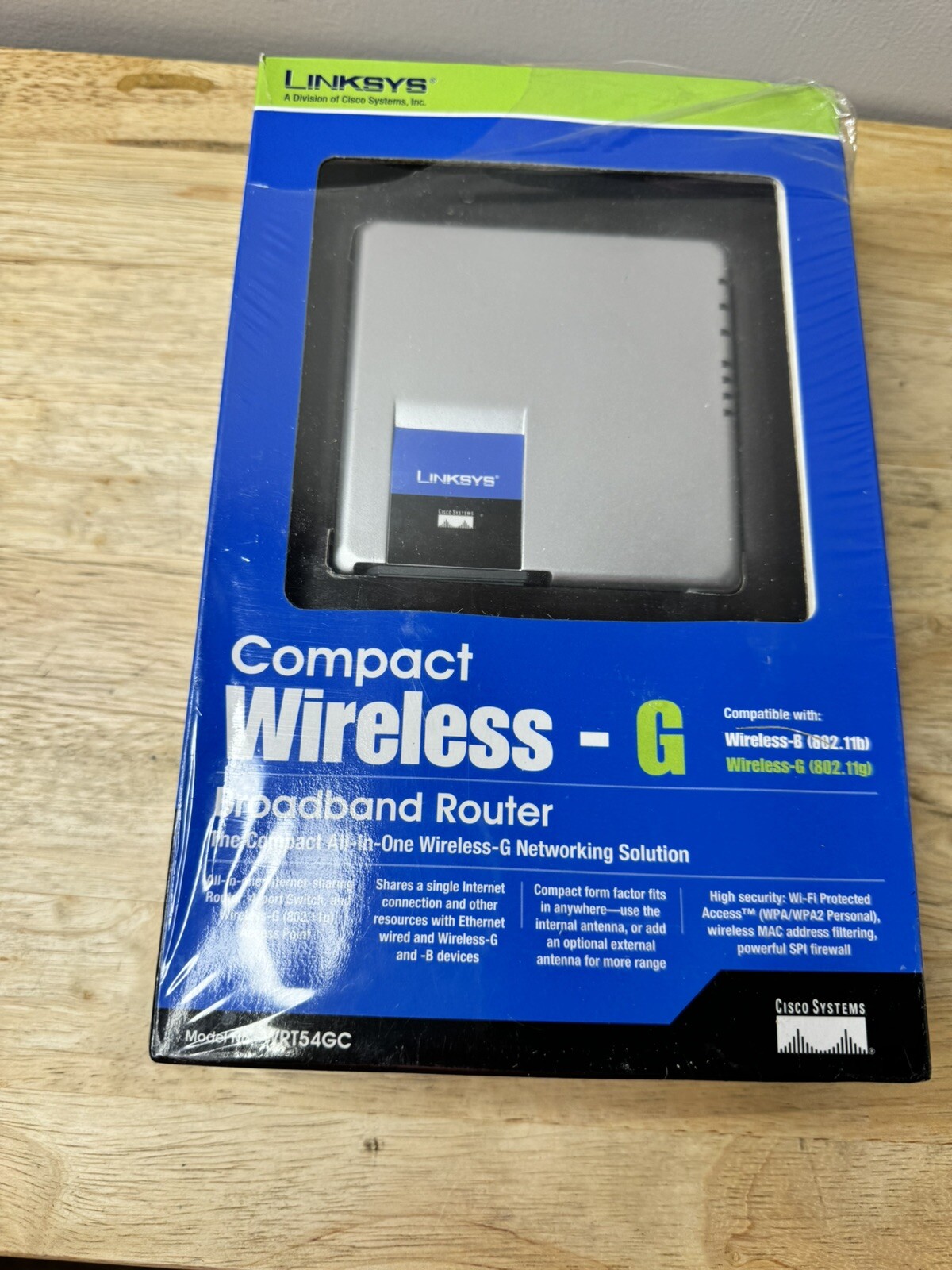 Linksys WRT54GC 54 Mbps 4-Port 10/100 Wireless G Router for sale online ...