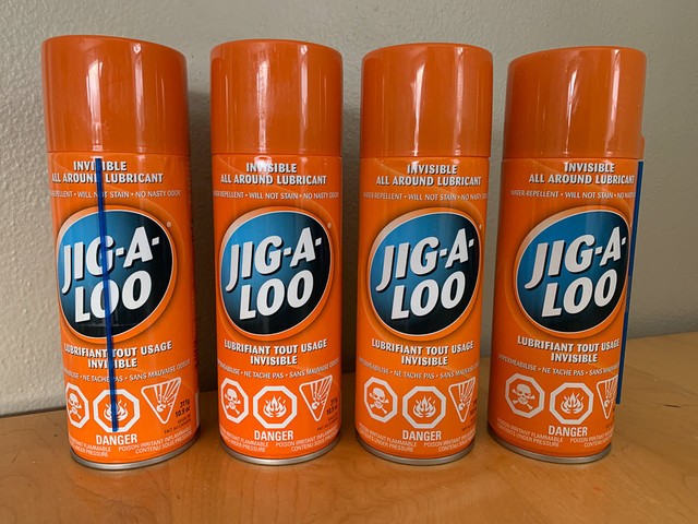 Jig-A-Loo Spray Lubricant Silicone 10.9 Oz Can US Ship for sale online ...