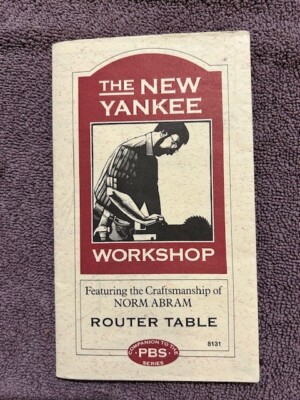 New Yankee Workshop Router Table Plans | eBay