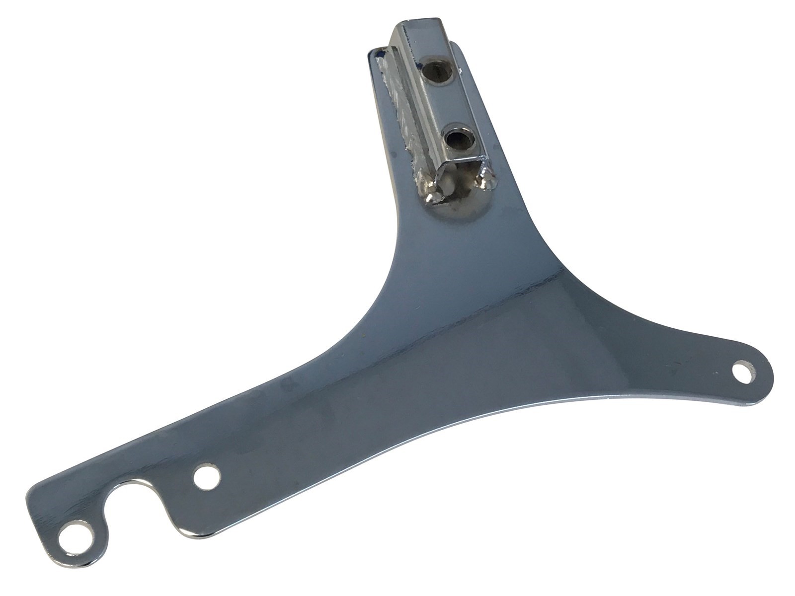Chrome Sissy Bar Side Plate Bracket Right Side Motorcycle Harley ...