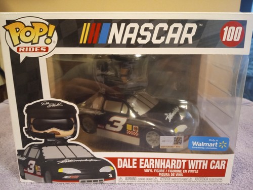 Dale Earnhardt With Car Funko Pop Rides #100 NASCAR Collectible New In ...