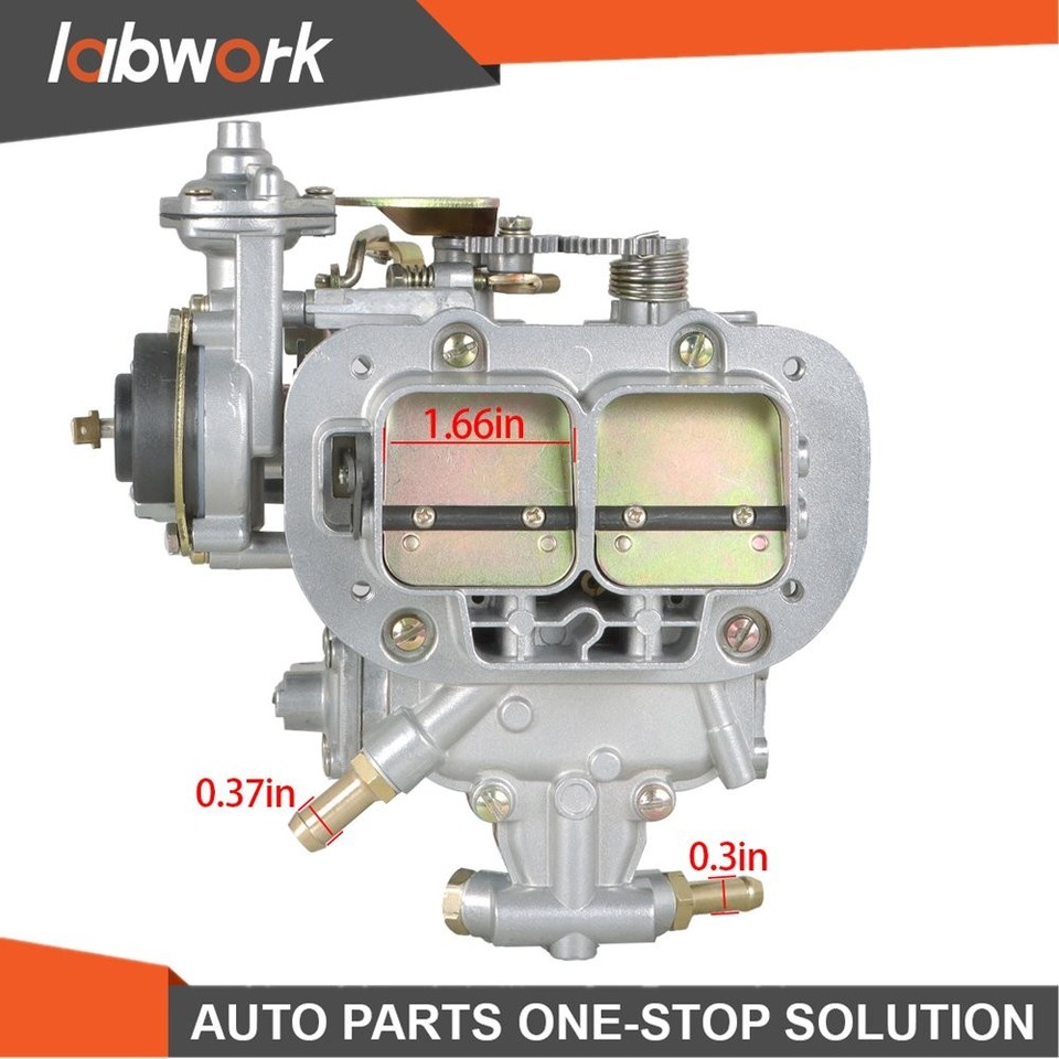 Labwork Carburetor For 38X38 2 Barrel Carb Fit Fiat Renault Ford VW 4 ...
