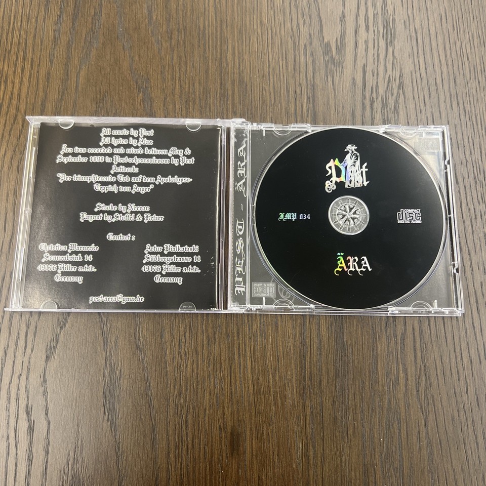 PEST (Ara CD Full Moon Productions 2003 Black Metal 1Burzum Maybem ...