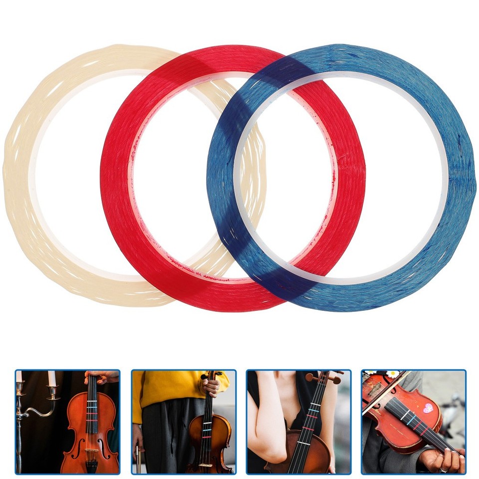 3pcs Violin Tapes Fretboard Positions Tapes Finger Guide Stickers Tapes ...