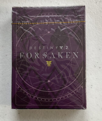 Bungie Destiny 2 Forsaken Promotion Collectors Playing Card Complete ...