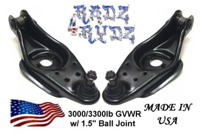 1972-1993 Dodge Ram D200 D250 3K GVW 3" Drop Control Arms Lowering Kit ...