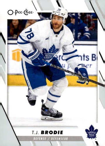 2023-24 O-Pee-Chee #487 T.J. Brodie Toronto Maple Leafs | eBay