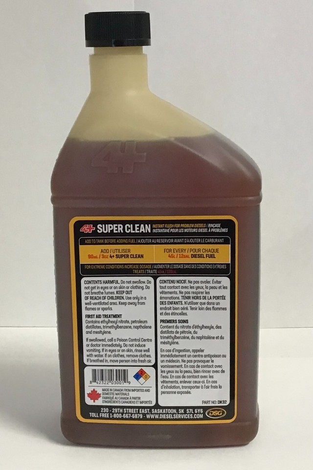 4+ Super Clean Diesel Fuel Additive | eBay