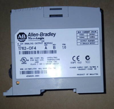 AB Analog Output Module 1762-OF4 | eBay