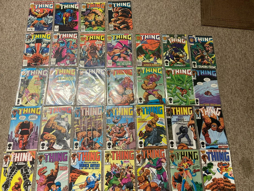 The Thing (Marvel) Lot of 32 Comic Books | eBay