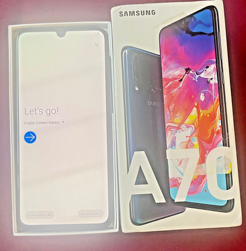 Samsung Galaxy A70 SM-A705FN/DS - 128GB - Black (Unlocked) (Dual SIM) | eBay