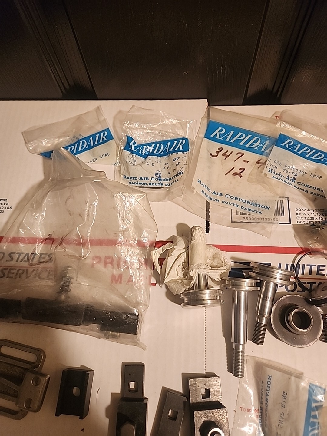 Rapid Air C-3 C-6 Pneumatic Punch Press Feed Feeding Equipment Parts ...