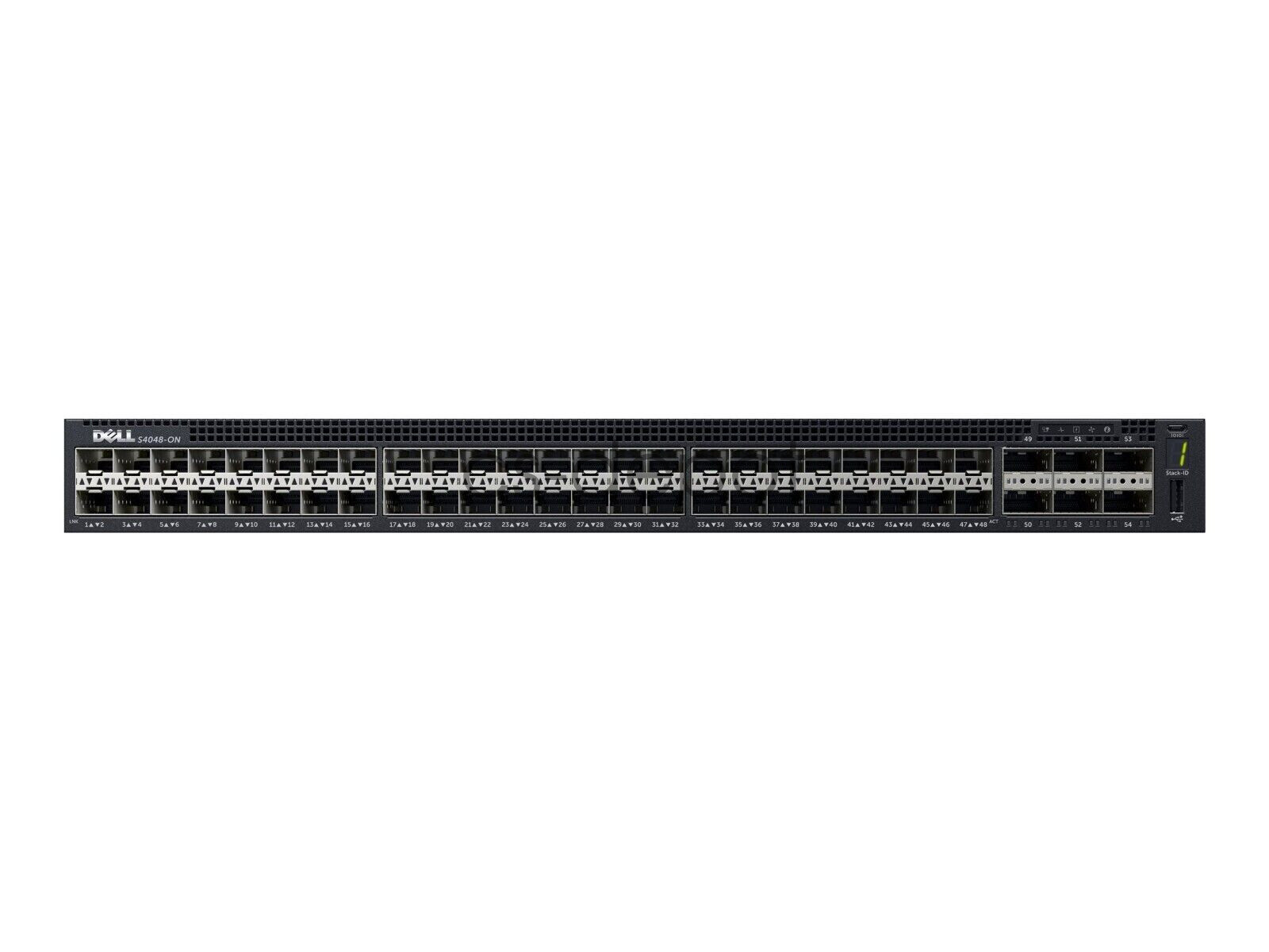 Dell EMC S4048-ON 48x 10GbE SFP+ 2xDC PSU Network Switch (100-652-928 ...