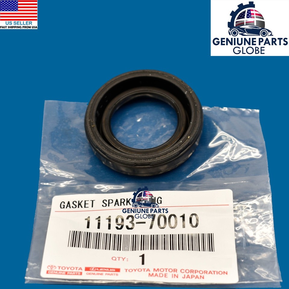 GENUINE TOYOTA 4RUNNER HIGHLANDER TUNDRA GX SPARK PLUG GASKETS 8 X ...