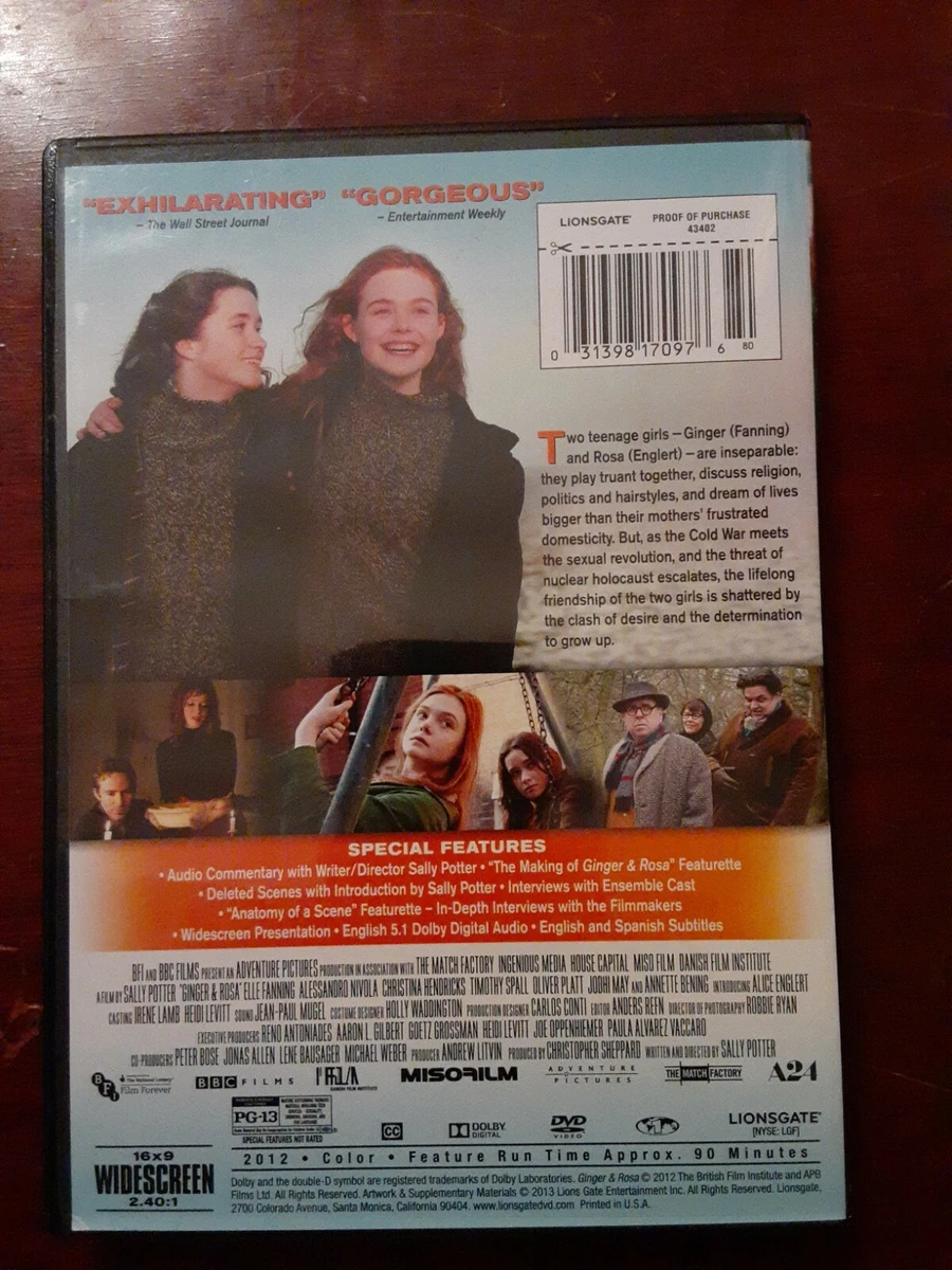 Ginger And Rosa Poster