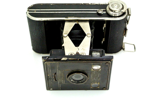 Agfa Billy Clack Folding Camera JGENAR F:8.8 Germany works properly ...