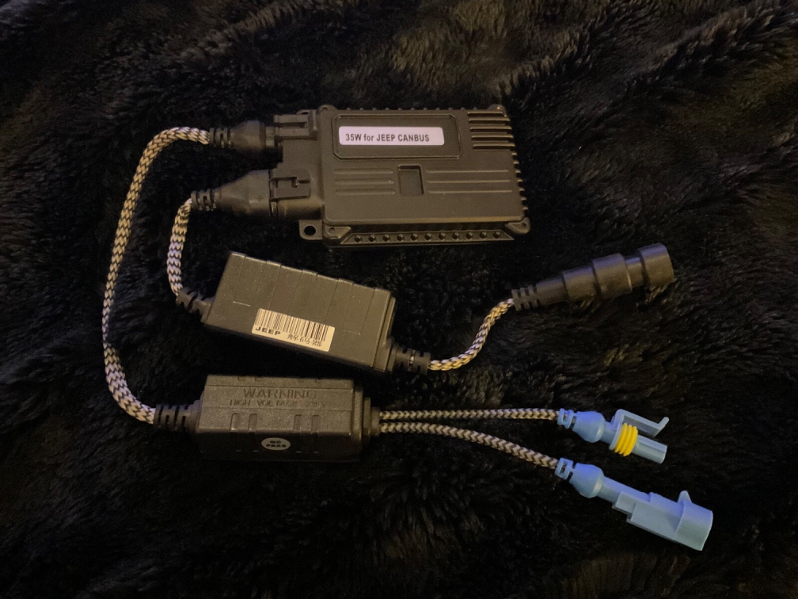 Jeep 35W HID Ballast w/Anti-Flicker Module Cherokee Wrangler Headlight ...