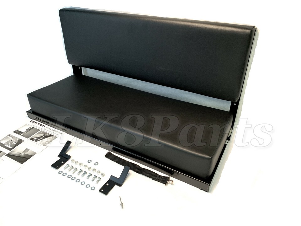 Land Rover Defender 90 Rear Bench Seat Black Vinyl | Private Label ...