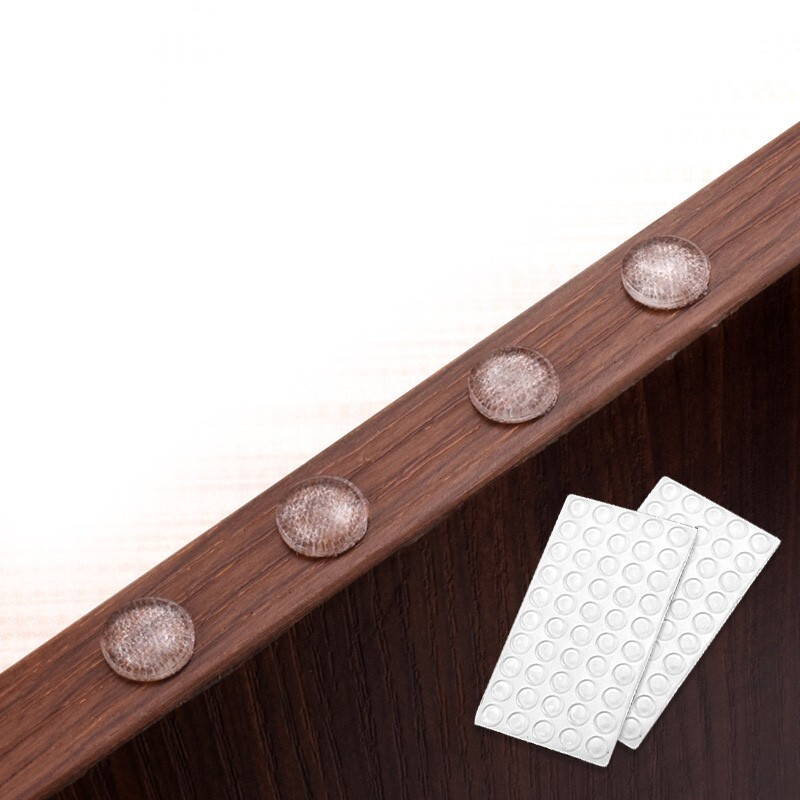 Removable Door stop pads Buffer Stickers Accessories Attachment Bumpers ...