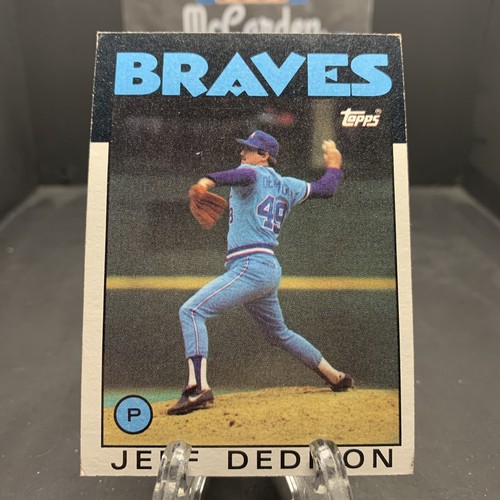 1986 Topps Jeff Dedmon #129 Atlanta Braves | eBay