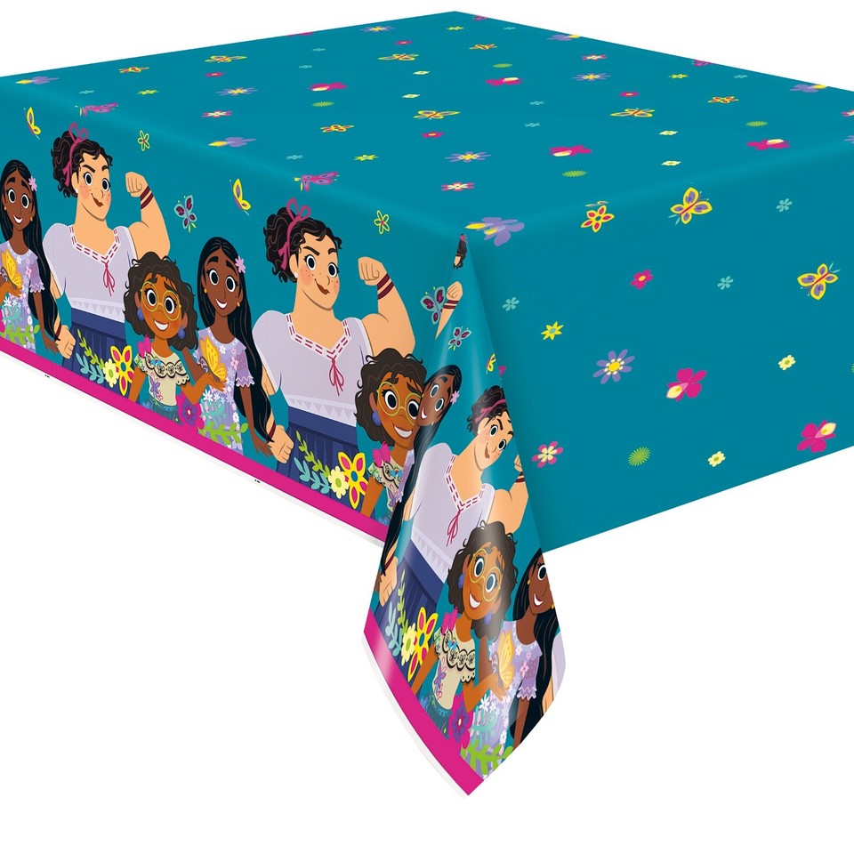 Disney Encanto Party Supplies includes Plates Napkins Table Cover ...