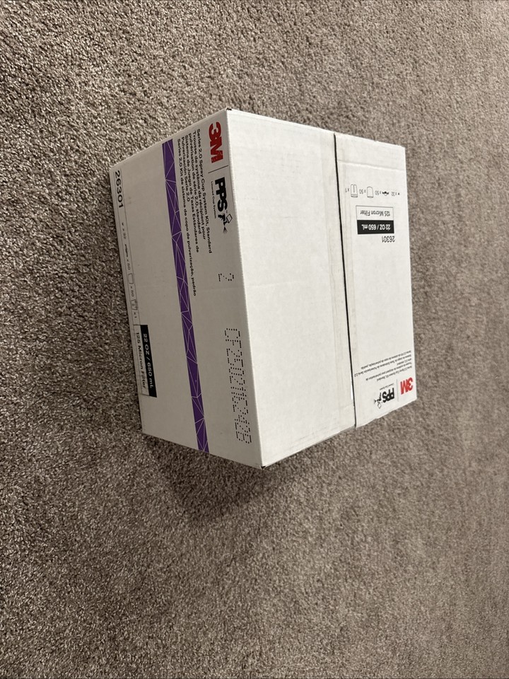 3M 26301 PPS 2.0 Spray Gun Cup, Lids and Liners Kit, 125-Micron Filter ...