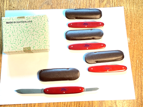 Ford Victorinox Pocket Knife Oval Swiss Army Promotional (4) New in box ...