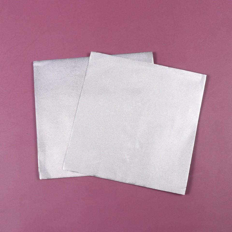 300 PCS Silver Wrapping Paper Gold Foil Wrapper Candy Tin Wrappers ...